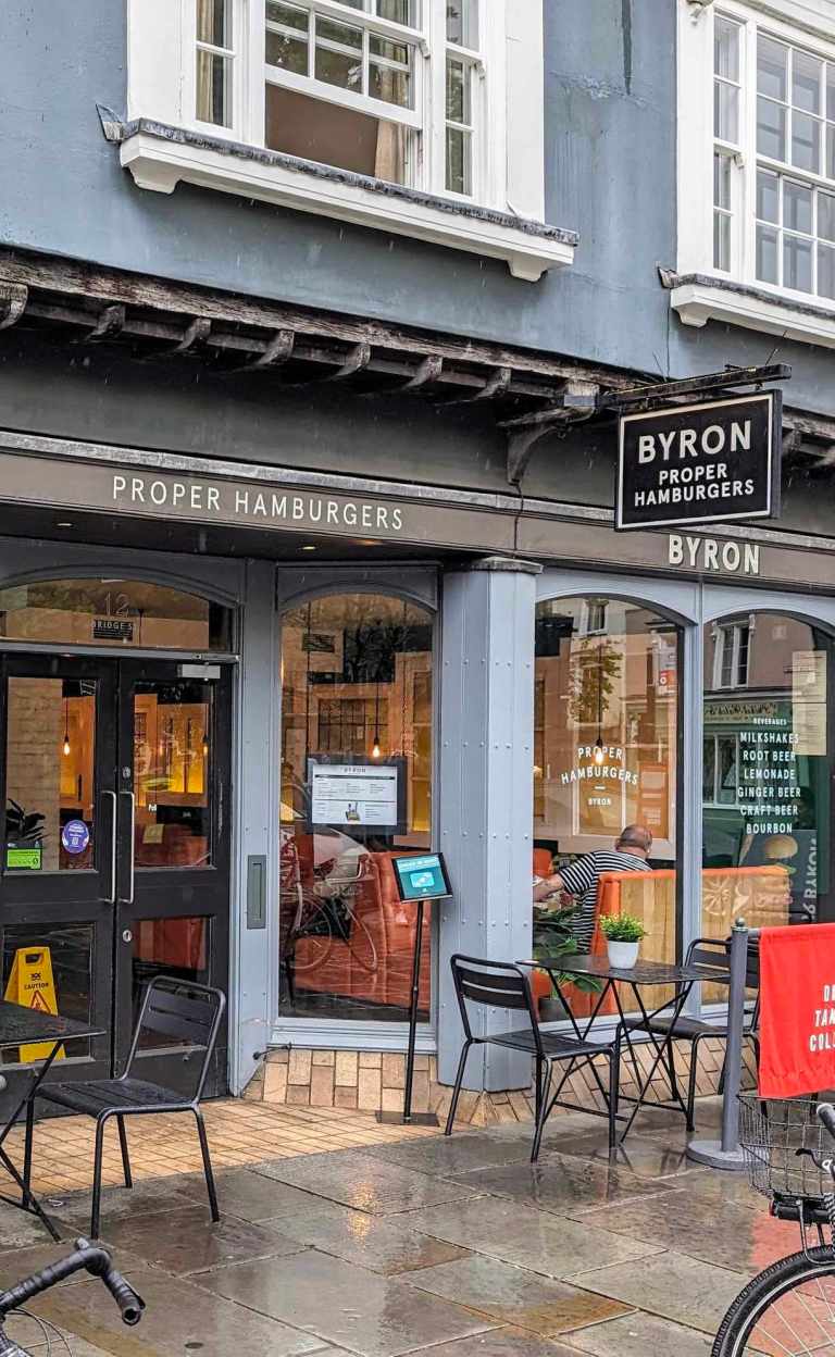 "Build your own burger" @ Byron Burger - Bridge Street - The Cambridge ...